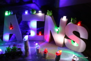 Angry Birds Space Letter and Word Crash with Thomas and Cranky