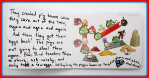 DIY Board Book: Angry Bird Train, a Kid's Favorite Things Mash-up