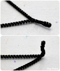 Spooky Pipe Cleaner Trees -- Halloween Craft Tutorial